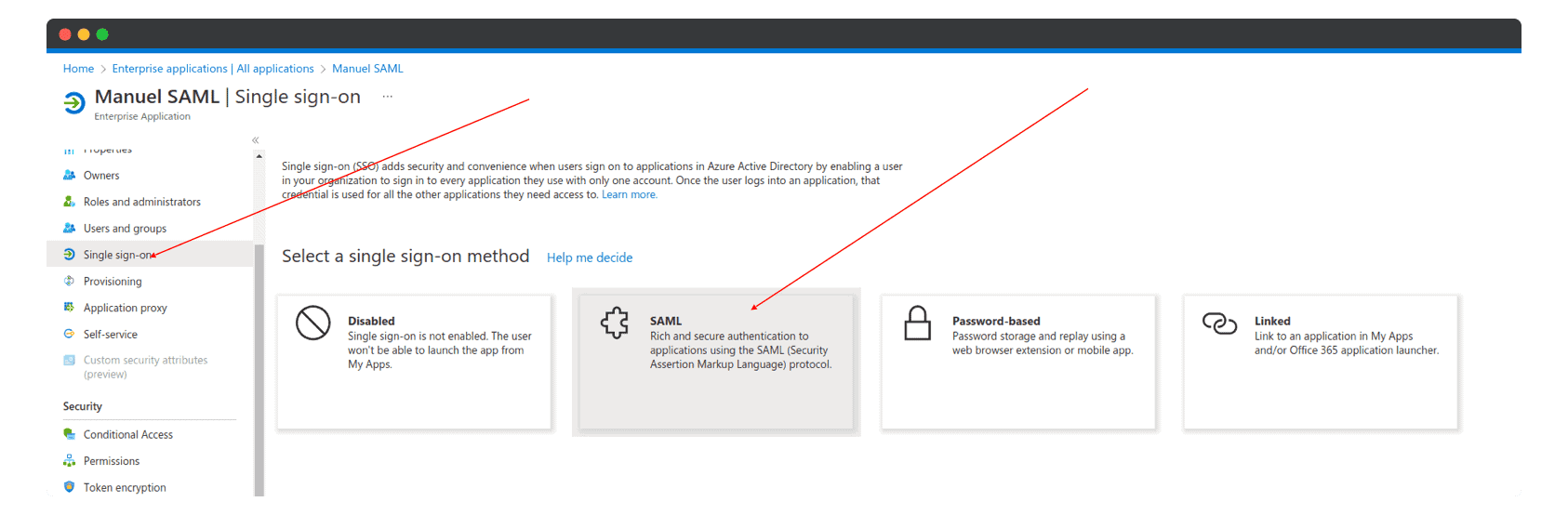 How To Add Saml Configuration With Azure Gridscale